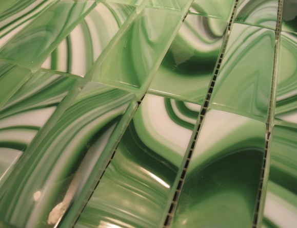 Aria Italian Murano Glass Tiles Contemporary Tile New York By