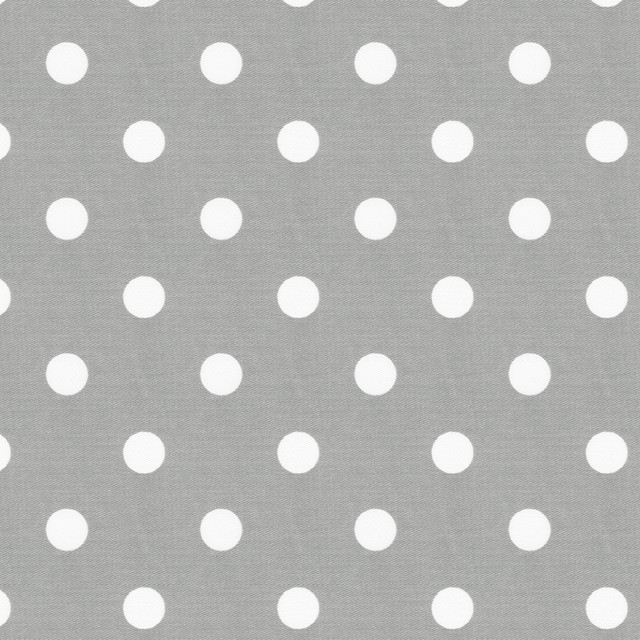 Gray and White Polka Dot Fabric Gray and White Polka Dot Fabric