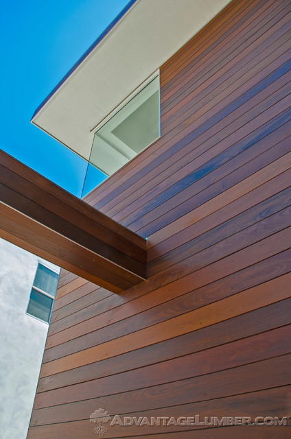 Ipe Shiplap Siding Encino Ca Contemporary Los Angeles By