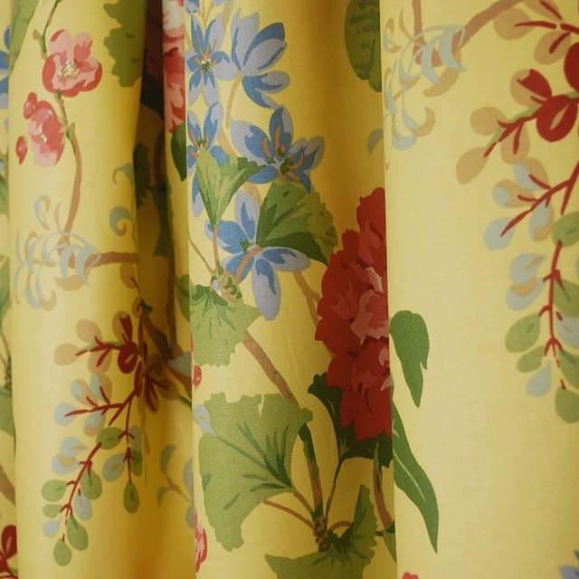 Waverly Bliss Lemon Drop Red Yellow Floral Fabric By The Yard ... Waverly Bliss Lemon Drop Red Yellow Floral Fabric By The Yard ...
