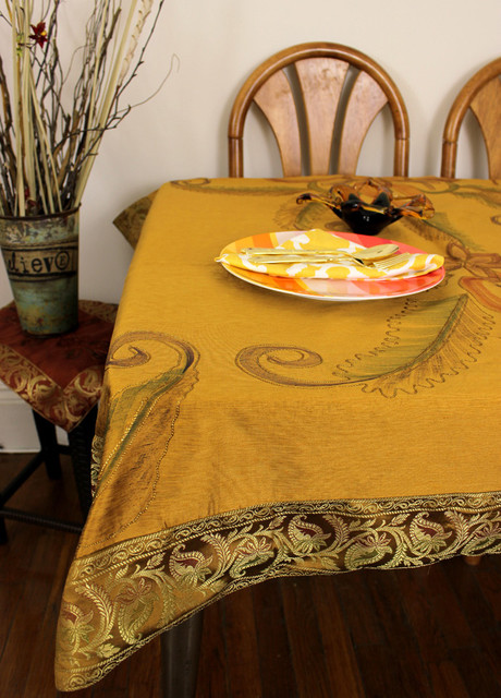 Unique & Decorative Tablecloths - Mediterranean - Tablecloths - boston ...