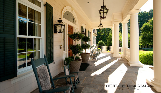 A Classic Southern Front Porch - Traditional - Porch - atlanta - by ...
