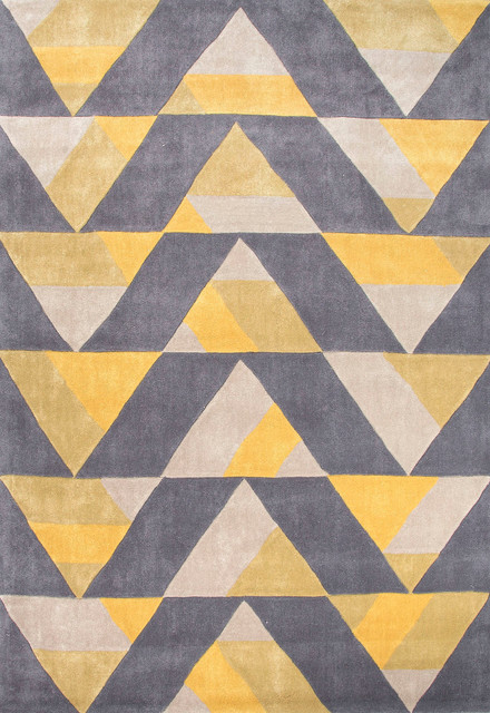 Yellow Gray Pattern
