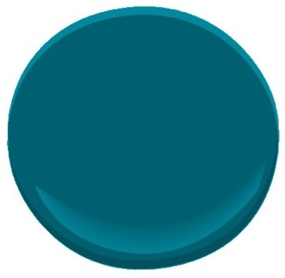 Pacific Blue Paint Color