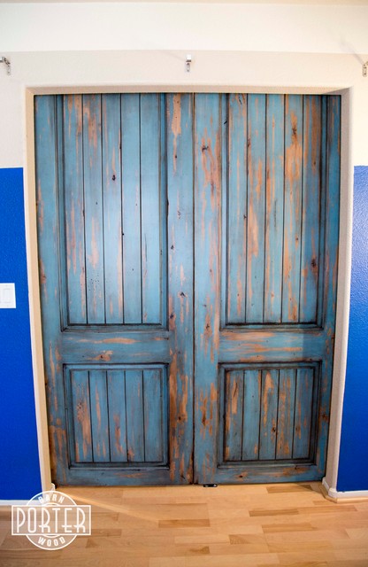 Distressed Barn Wood Doors