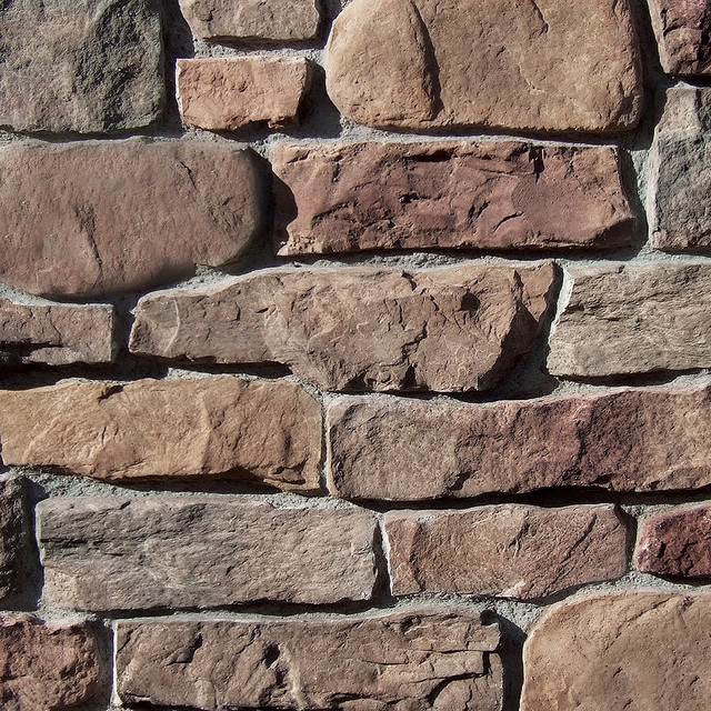 French Country Villa Stone Veneer