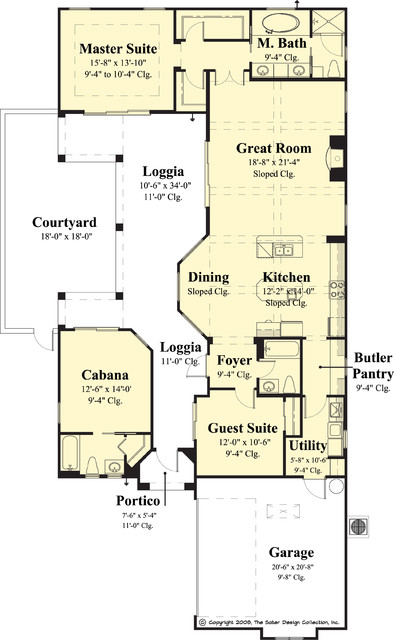 Sater House Plans Beach