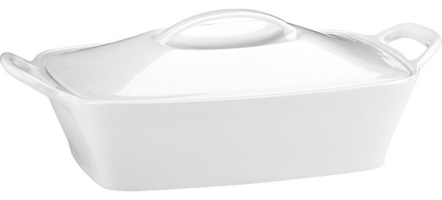 Rectangular Casserole With Lid - Traditional - Baking Dishes - by Crate ...