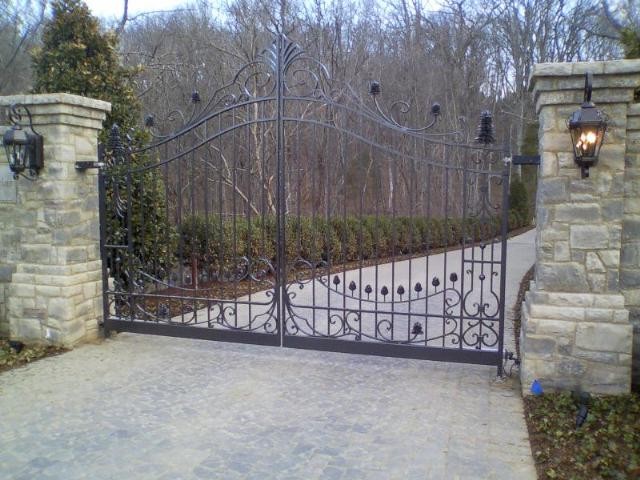 Luxury Home Mediterranean Fencing