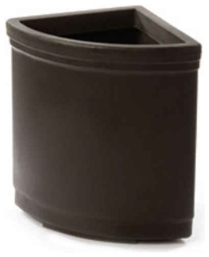 Indoor-Outdoor Corner Planter - Outdoor Pots And Planters - chicago ...