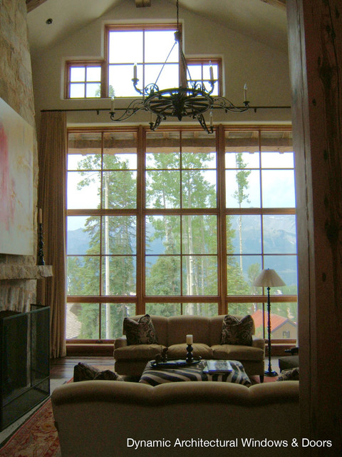 Rustic Banked True Divided Lite Wood Windows - Rustic - Windows ...
