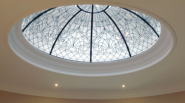 Stained Glass Dome - Traditional - Skylights - toronto - by Solarium ...