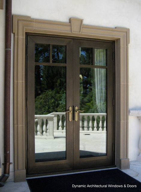 Bronze Clad French Doors - Traditional - Windows And Doors - vancouver ...