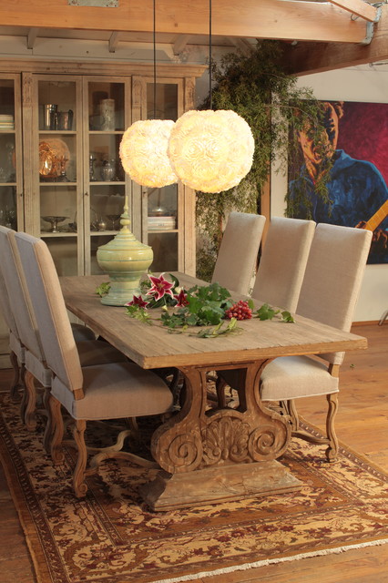Industrial Eclectic Dining Rooms