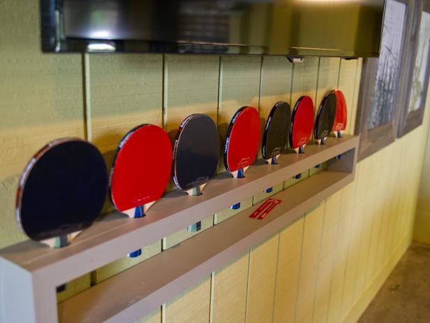Ping Pong paddle holder | Hgtv dream home, Ping pong room, Hgtv dream homes