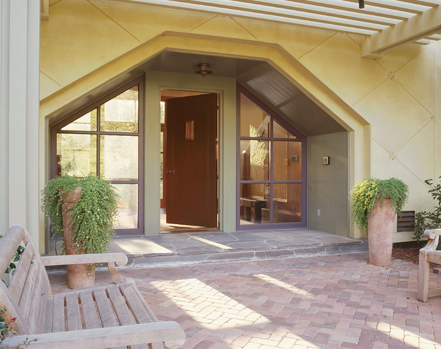 Angled Top Entry Door System - Eclectic - Front Doors - san francisco ...