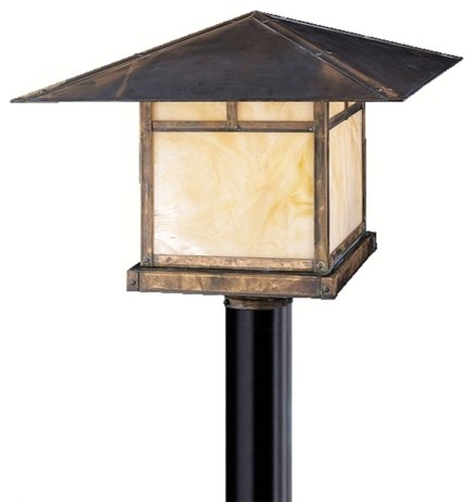 Craftsman Style Outdoor Pillar Light