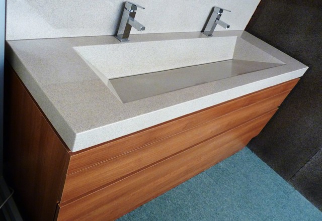 Ramp sink modern-bathroom-sinks