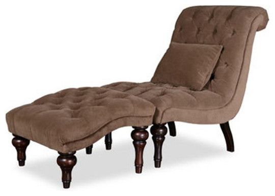 Traditional Indoor Chaise Lounge Chairs