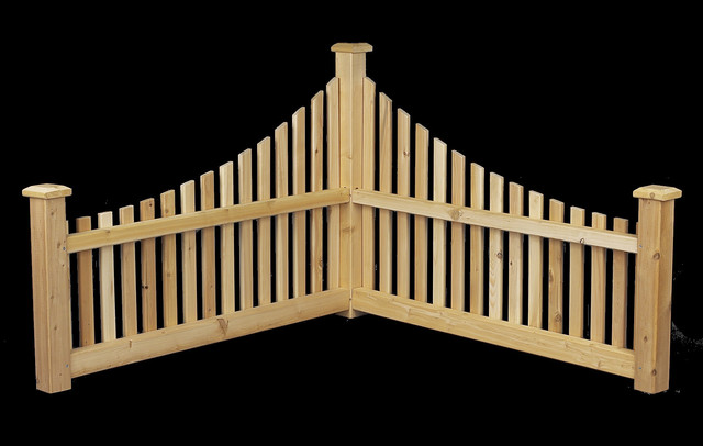 Corner Rustic Gates And Fences