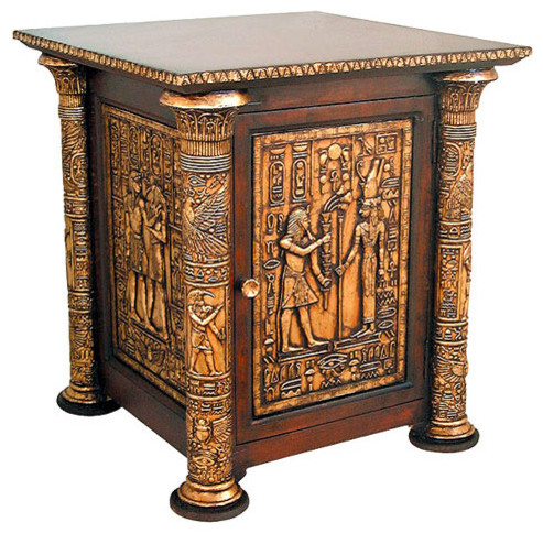 Egyptian Side Table, 28"H - Home Decor - dallas - by The Interior Gallery