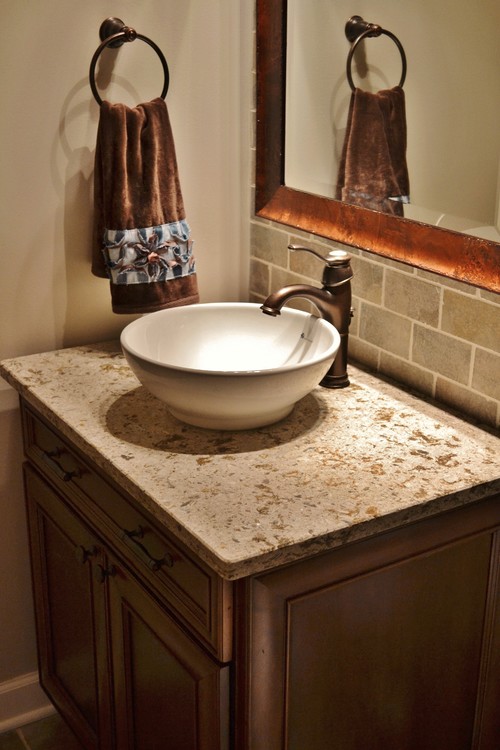Basement Powder Room Ideas For Countertops Design