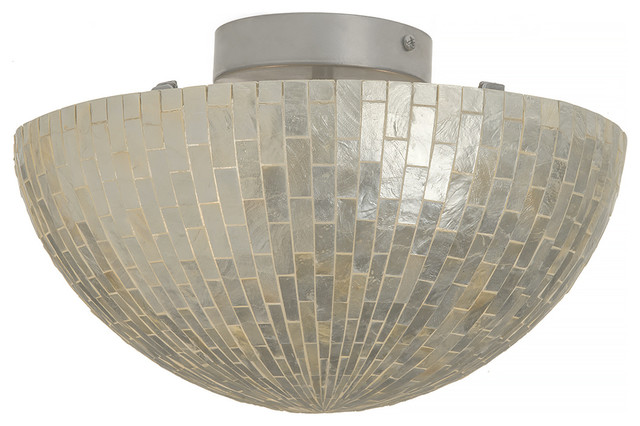 Capiz Semi Flush Mount Lighting