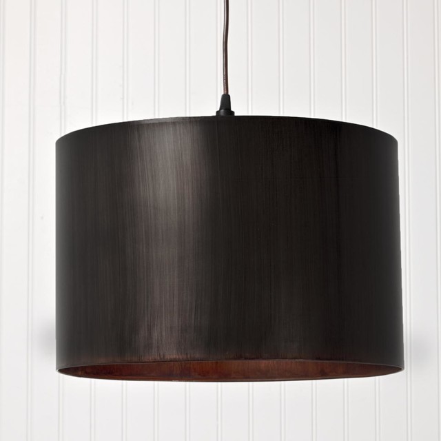 Metal Drum Pendant Light