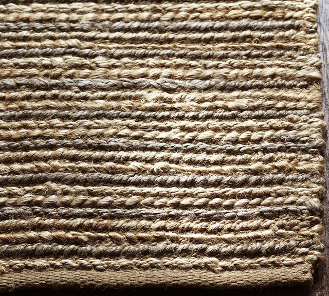 Linen Jute Rug - Traditional - Rugs - by Pottery Barn