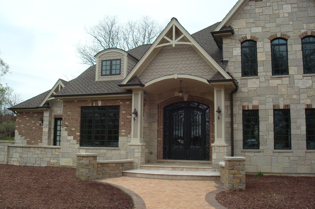 Projects using Buechel Stone - Traditional - Exterior - milwaukee - by ...