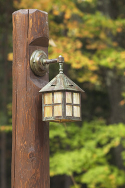 Rustic Lamp Post Designs
