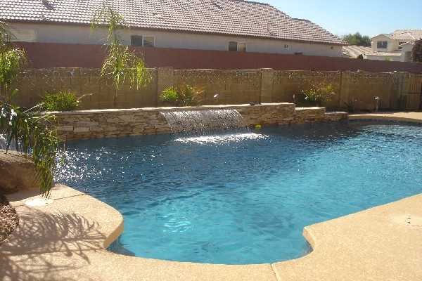 Stacked Stone - Swimming Pools And Spas - phoenix - by AAABAR Swimming ...