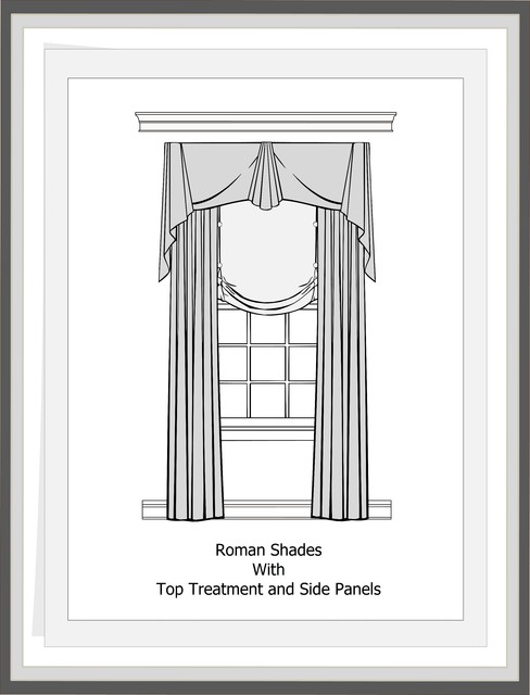 Window treatments - Traditional - Interior Elevation - indianapolis ...