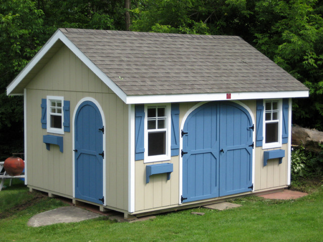 Garden Shed - Traditional - Sheds - other metro - by Wood-Tex Products