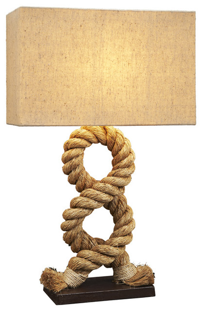 Nautical Rope Table Lamp - Beach Style - Table Lamps - by Natural ...