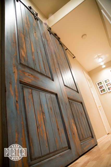 Distressed Barn Wood Doors