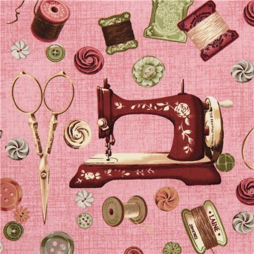 Vintage Sewing Machine Fabric at Karen Acuff blog