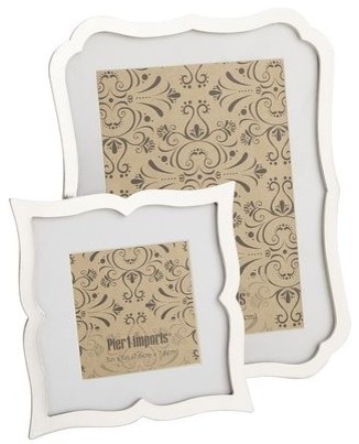 Silver Quatrefoil Frames