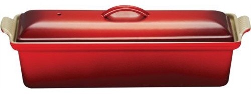 Le Creuset Heritage Cast Iron Loaf Pan with Lid / Terrine, Pate Mold ...