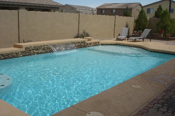 Stacked Stone - phoenix - by AAABAR Swimming Pools