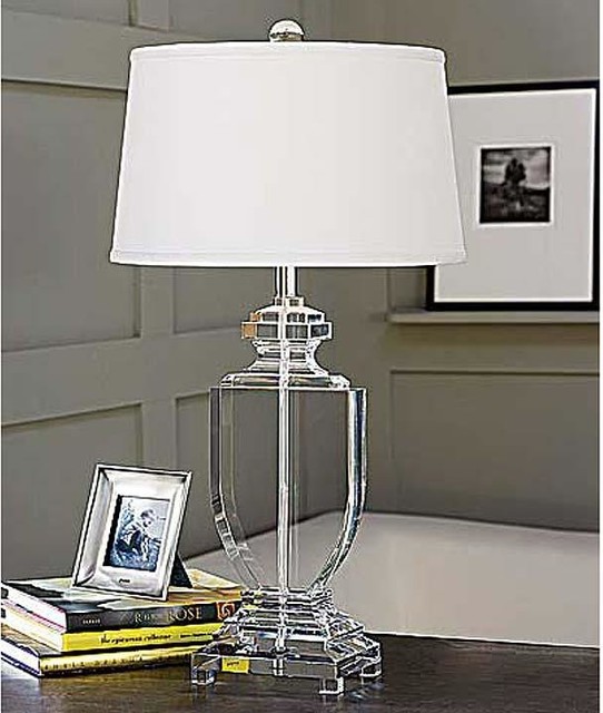 Regina Andrew Crystal Flat Urn Table Lamp - Traditional - Table Lamps ...